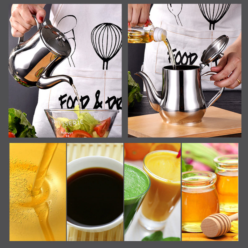 Olje i rustfritt stål – regnbuetre